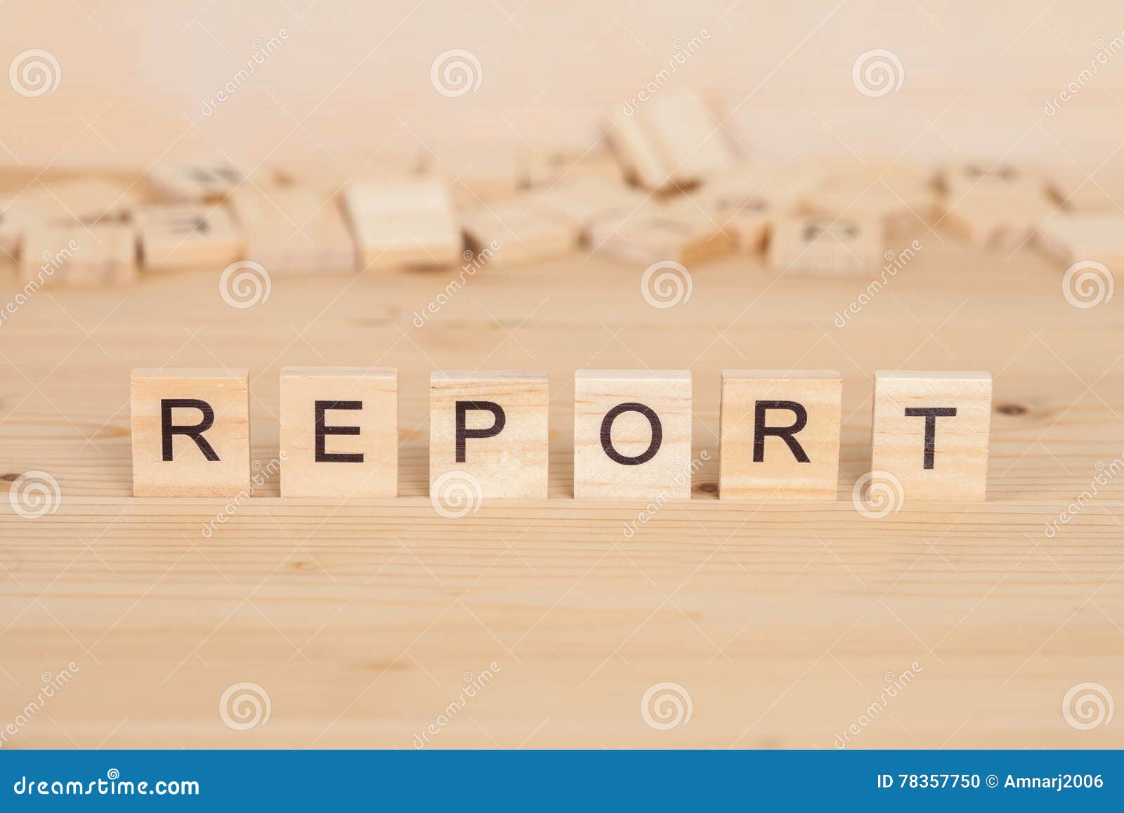 Report Word Written on Wood Stock Photo - Image of typography, grunge ...