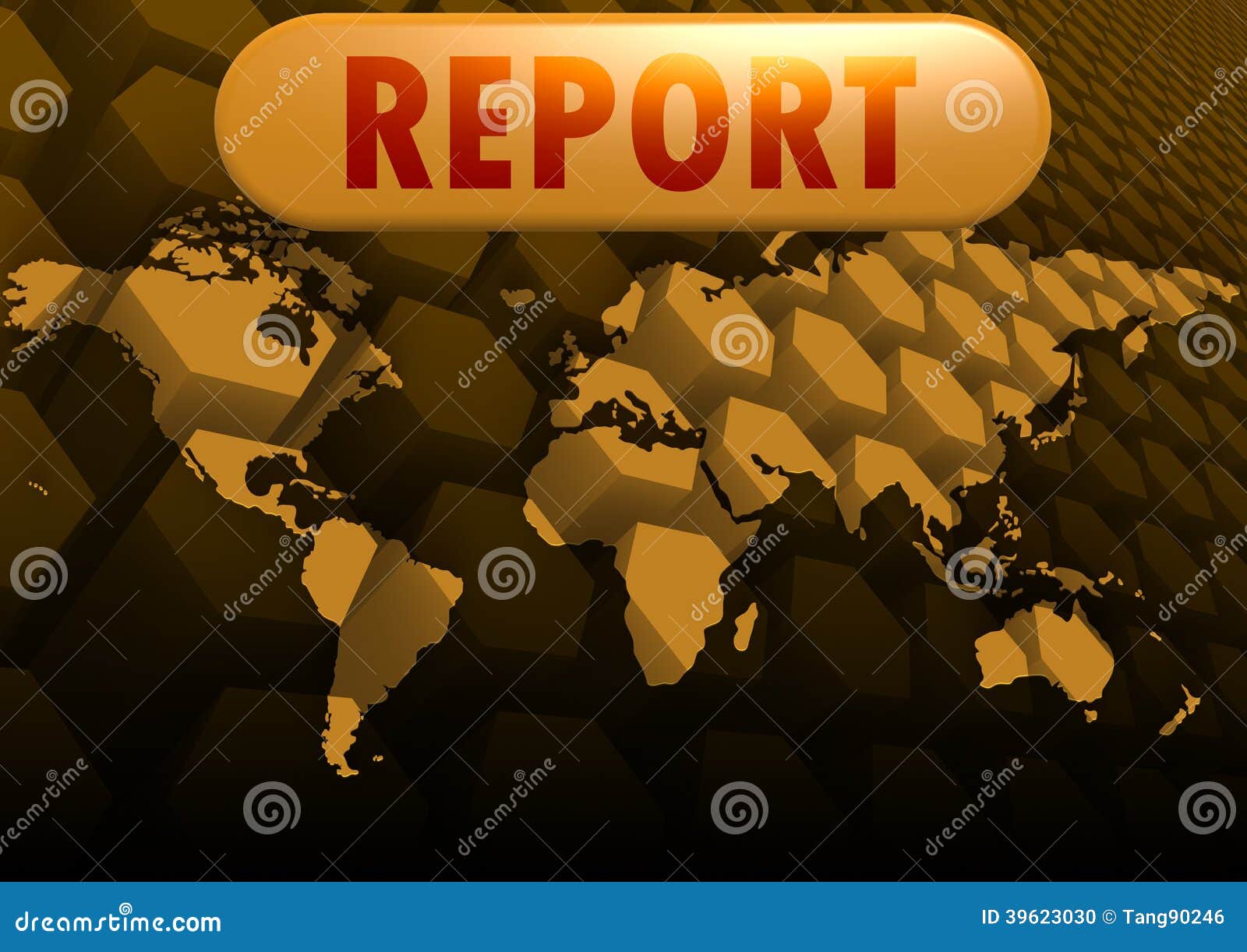 Report world map stock illustration. Illustration of growth - 39623030