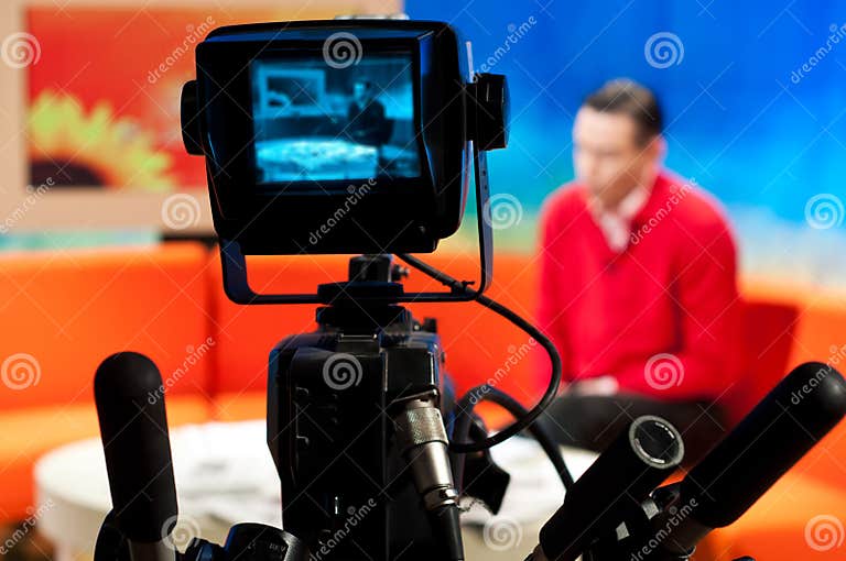 Reporter stock photo. Image of reportage, screen, gear - 18949482
