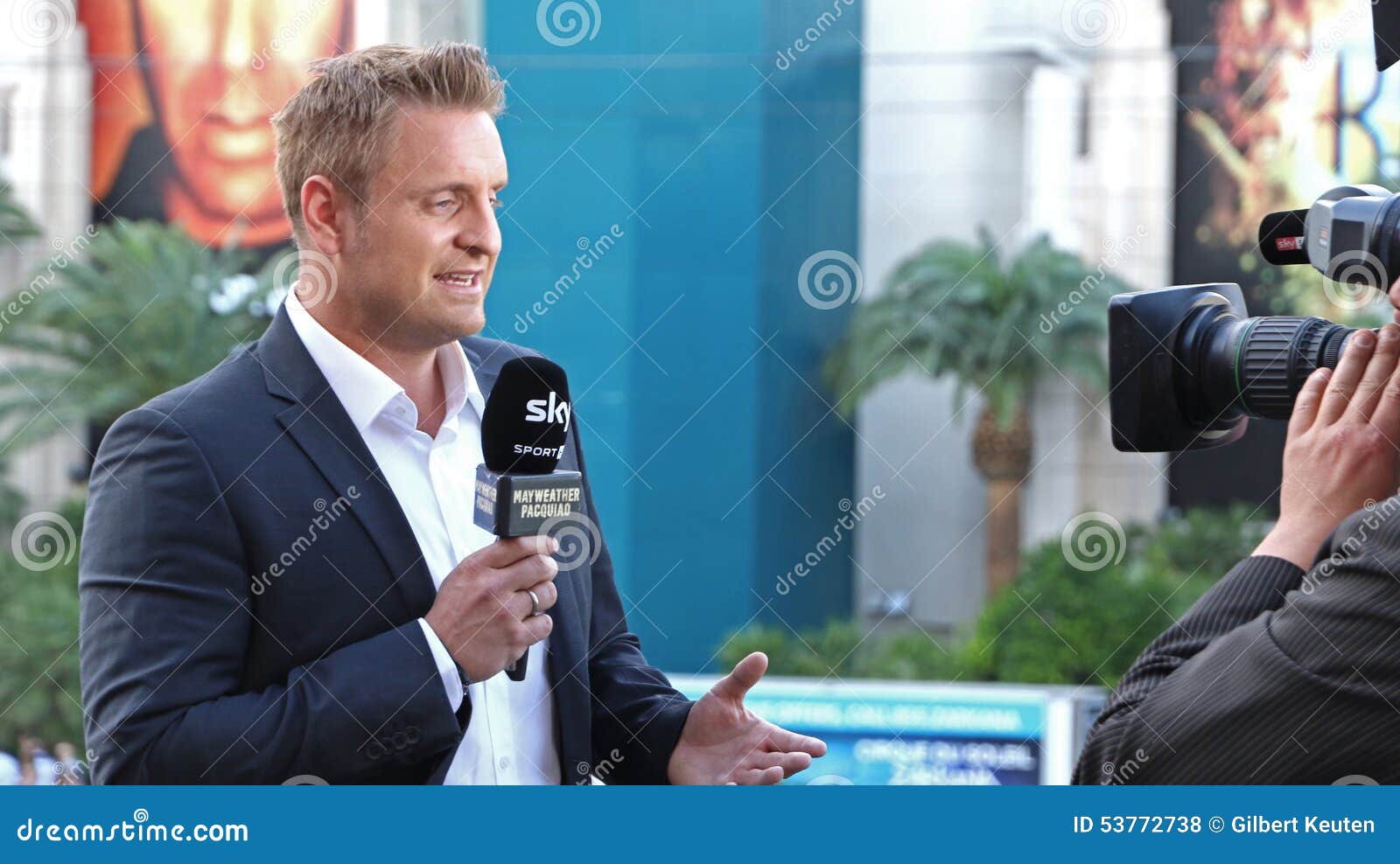 Reporter editorial stock photo. Image of recording, reporting - 53772738