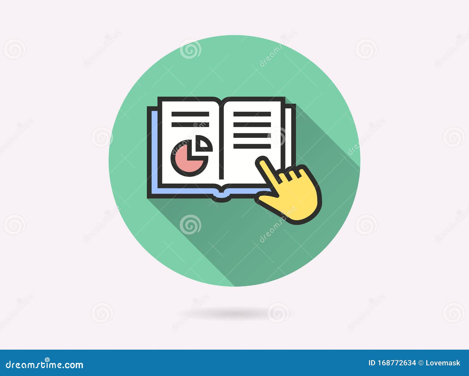 Reporting Icon for Graphic and Web Design Stock Illustration ...