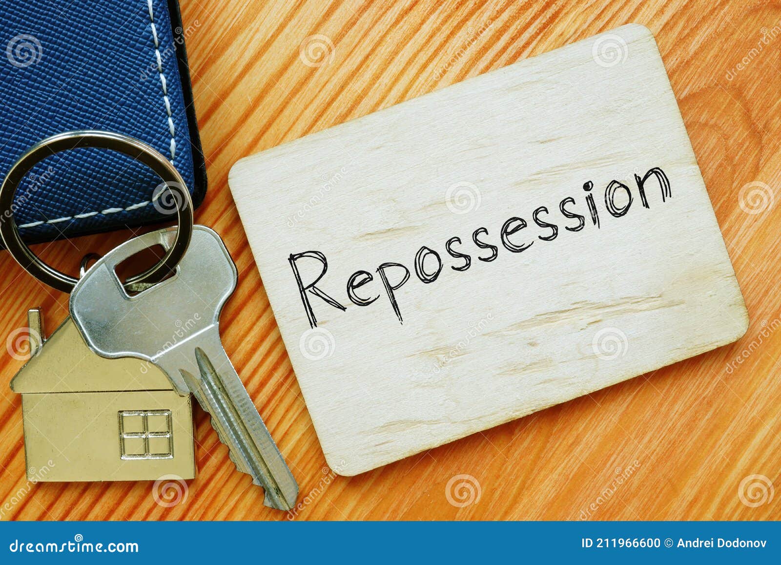 Repossession is Shown on the Business Photo Using the Text Stock Photo ...