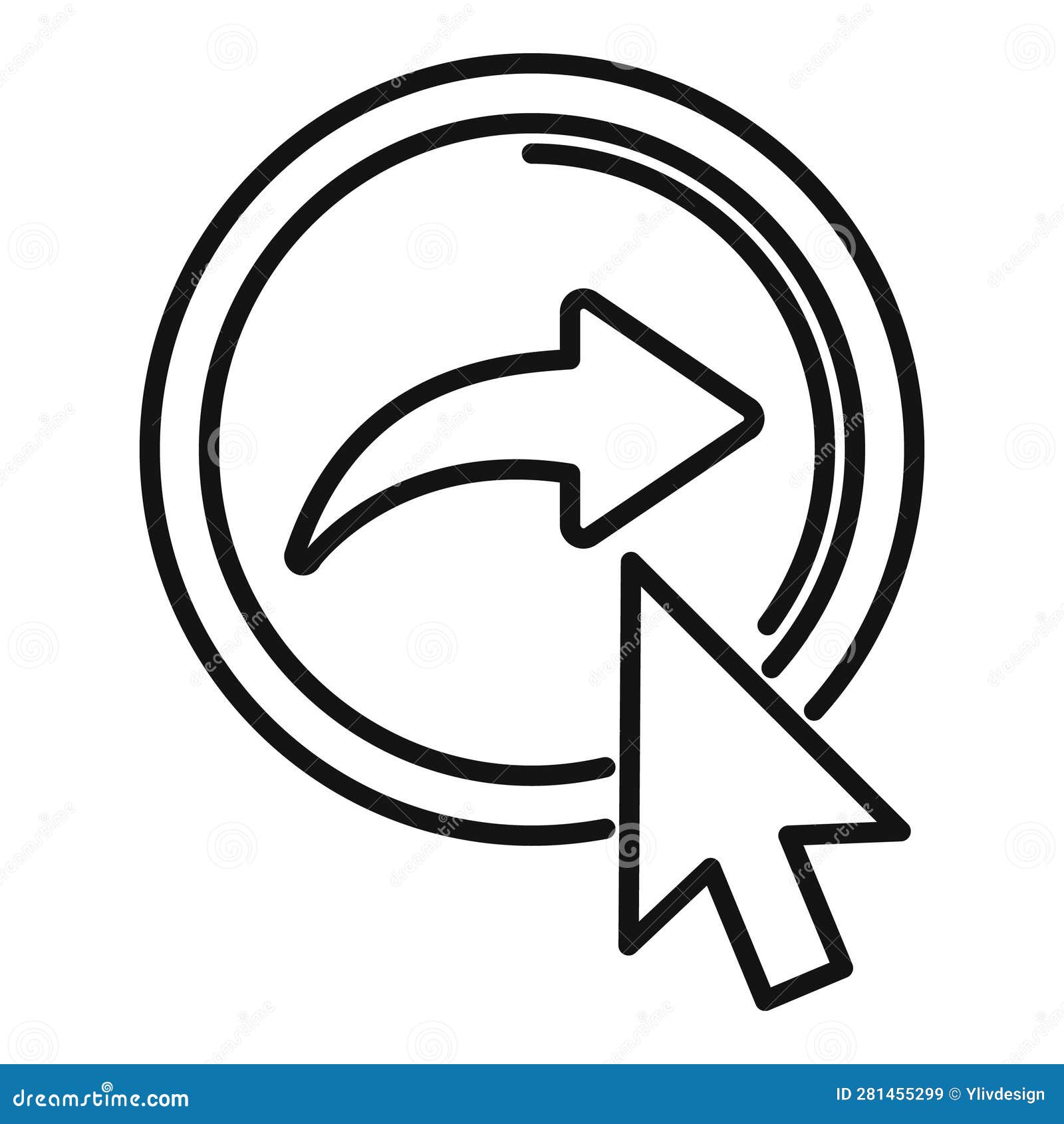 Repost Icon Outline Vector. Graphic Chart Stock Vector - Illustration ... Repost Icon Outline Vector. Graphic Chart Stock Vector - Illustration ...