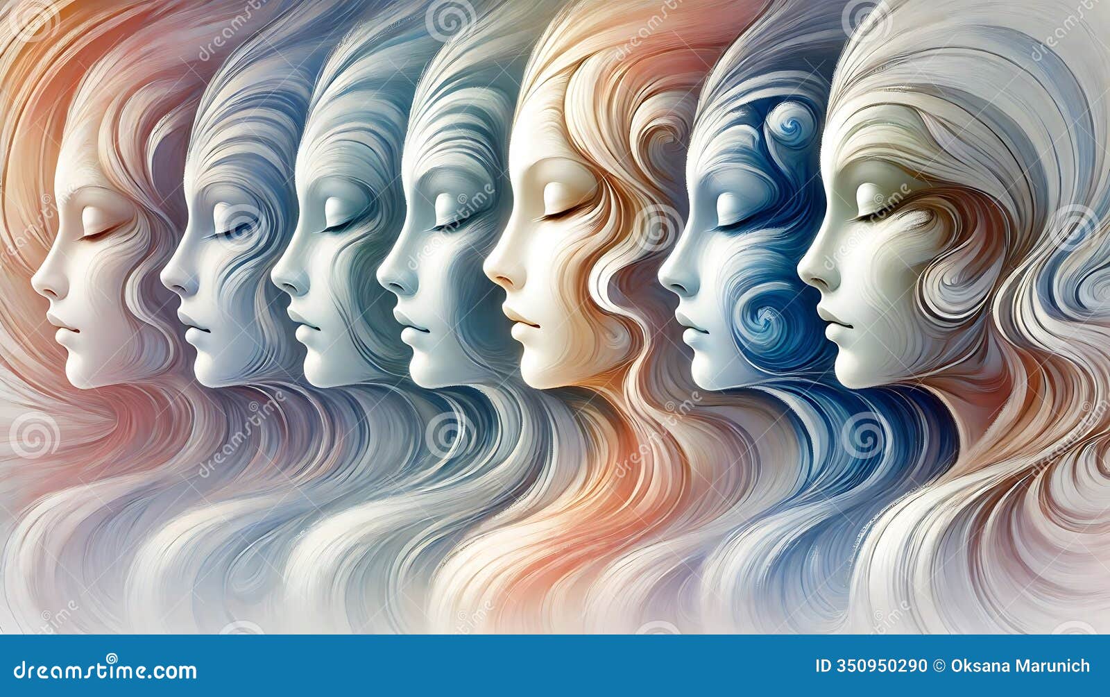 Two Human Compassion Empathy Love Heart Understanding Abstract Art ...