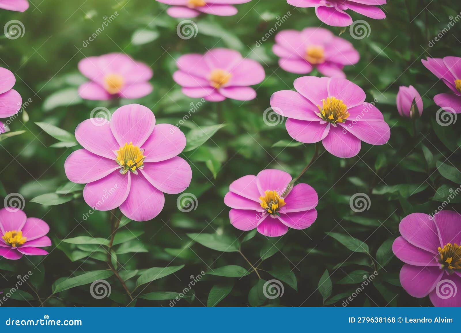 Representation of Abstract Flower Wallpaper a Distinct Image .AI ...