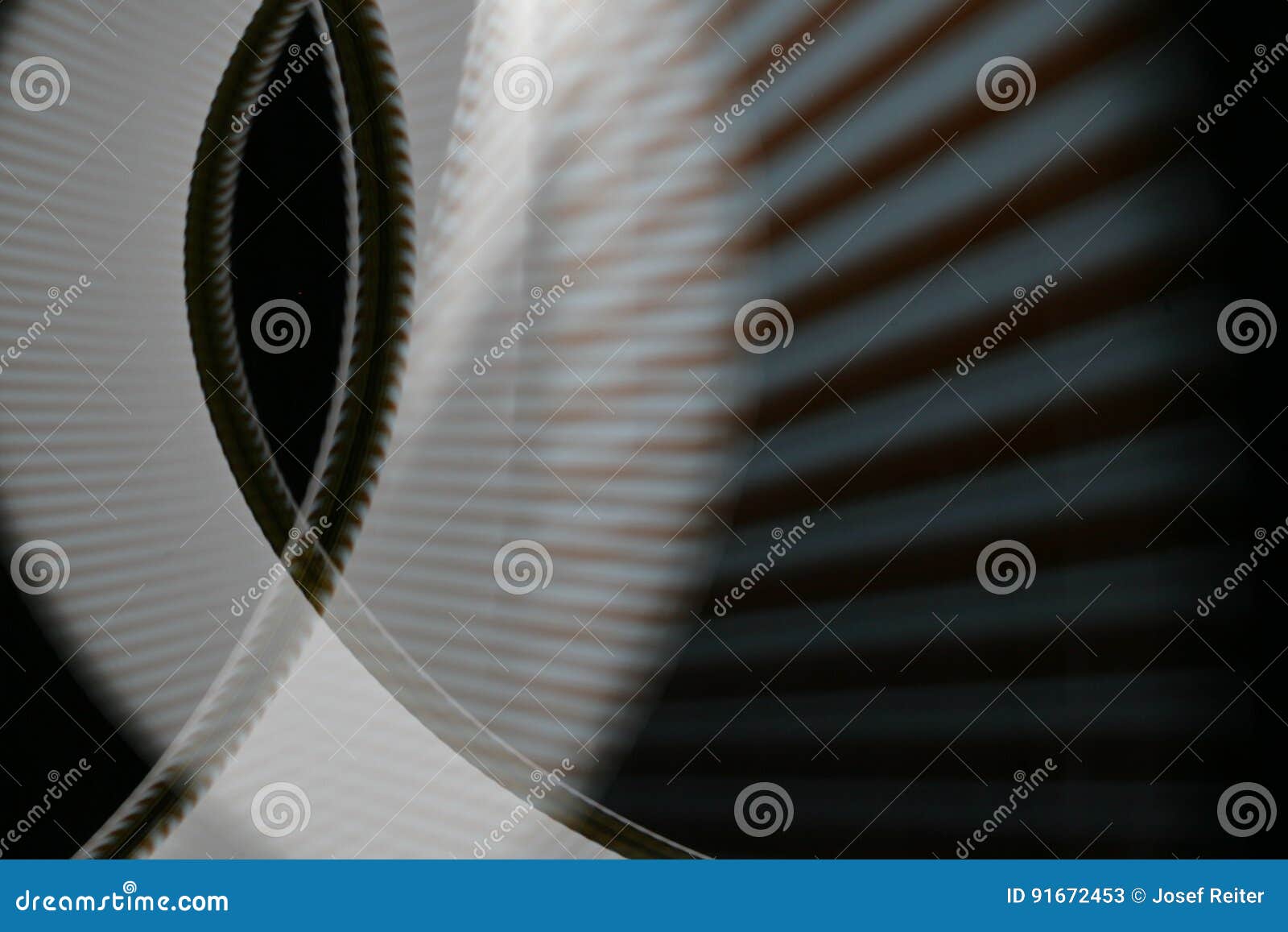 The Representation of Alternating Current in Light Form Stock Image ...