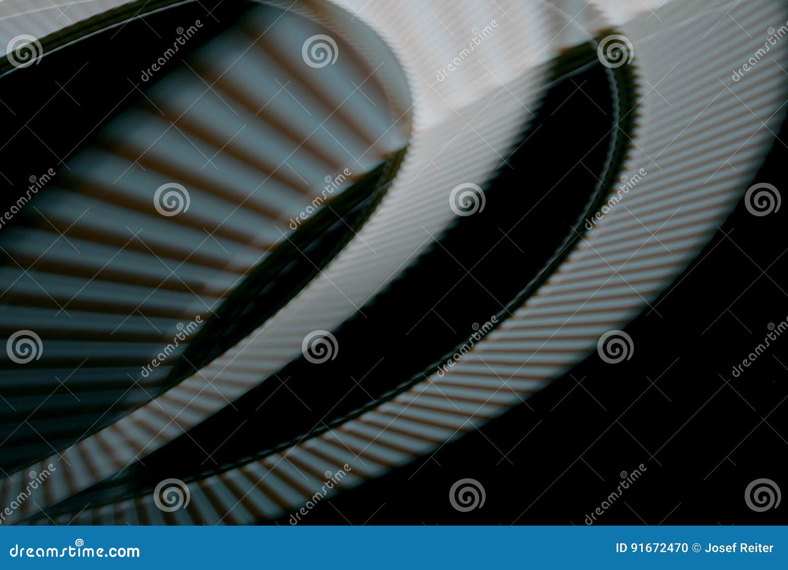 The Representation of Alternating Current in Light Form Stock Photo ...