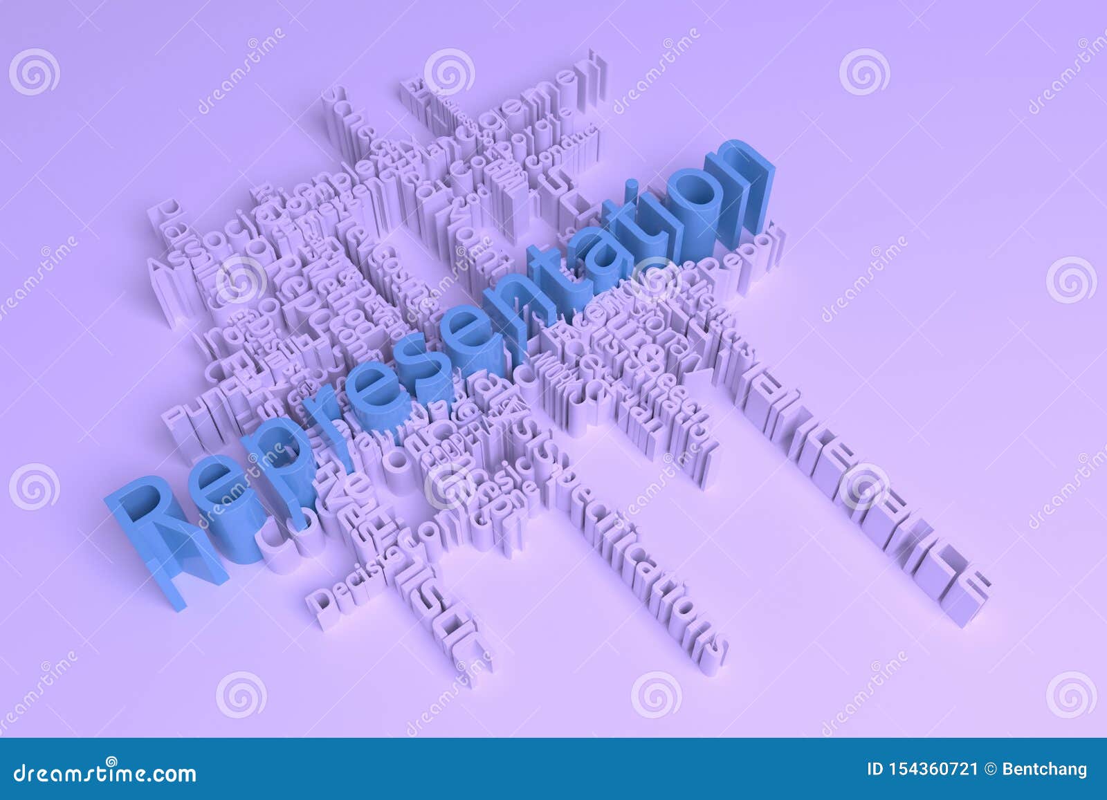 Representation, Business Keyword Words Cloud. for Web Page, Graphic ...