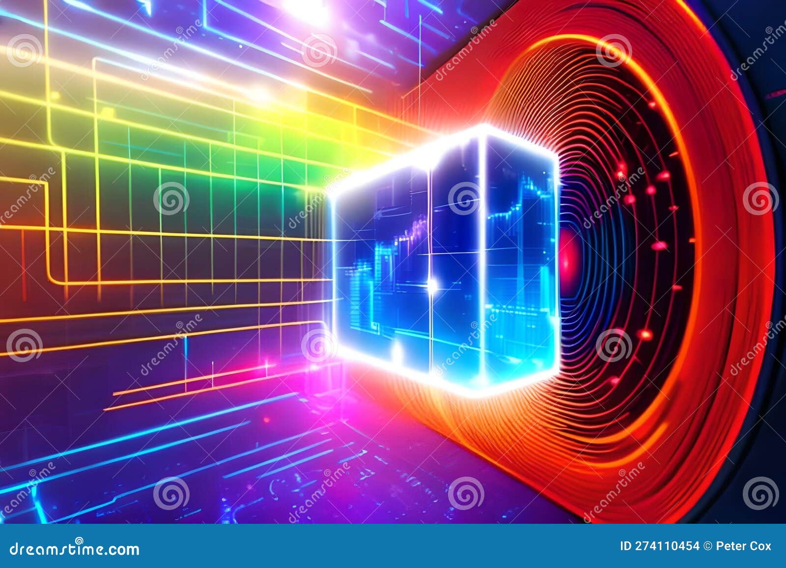 A Representation of Data Being Processed and Analysed by an AI System ...