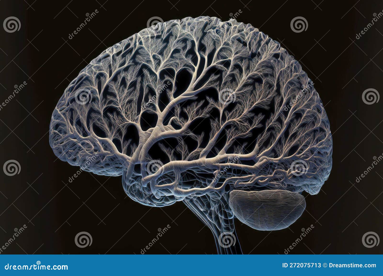 A Brain With Divergent Paths, Decision Making Concept, Two Paths ...