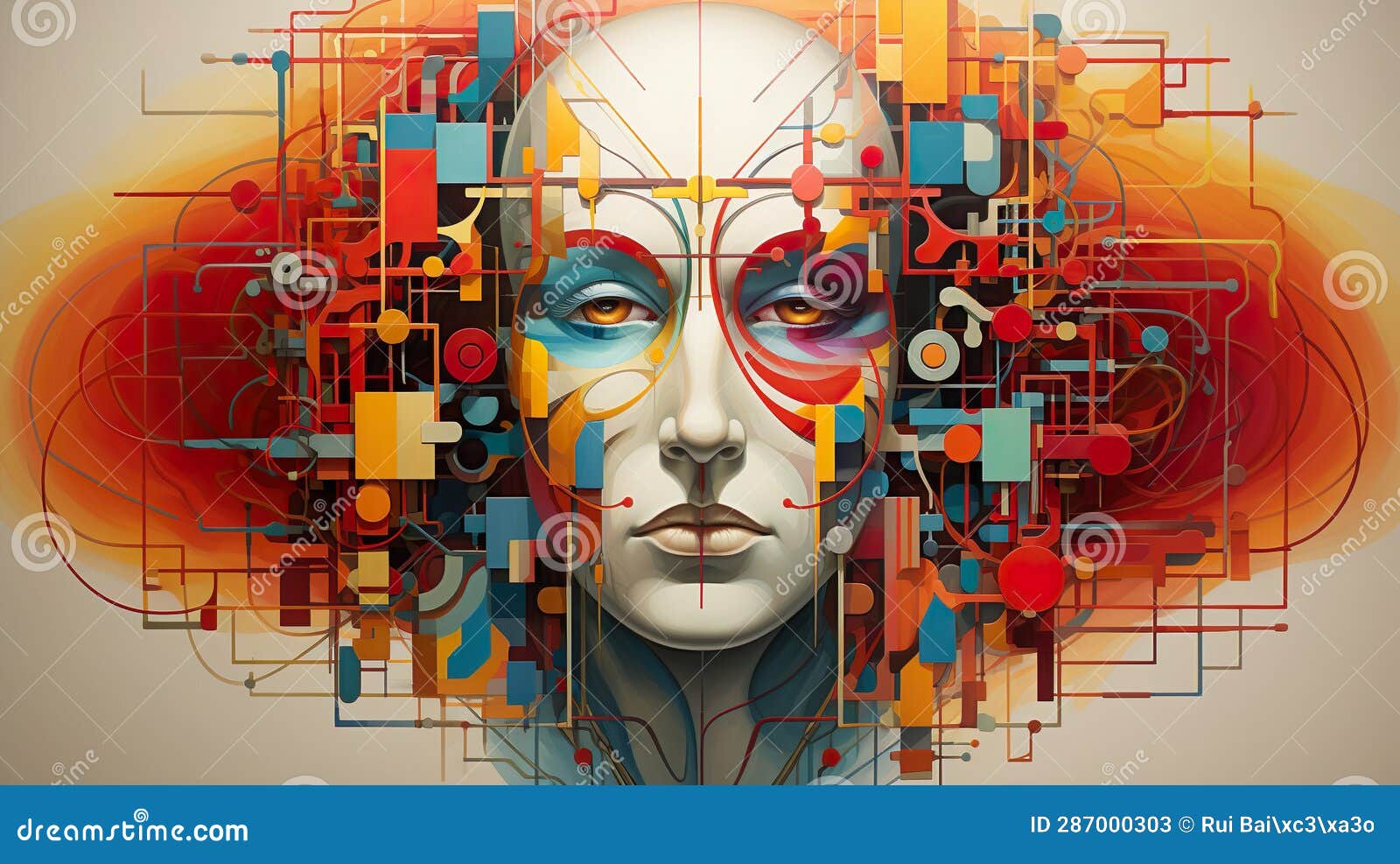 Representation of a Psychedelic Divine Cosmic Trippy Godly Entity Stock ...