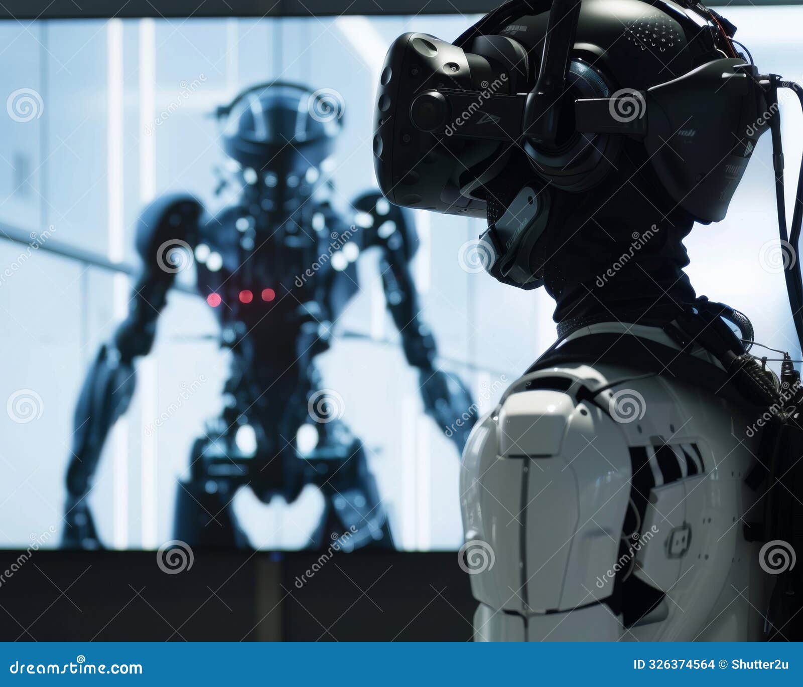 Representation of Shadow AI within a Virtual Reality Game Stock ...