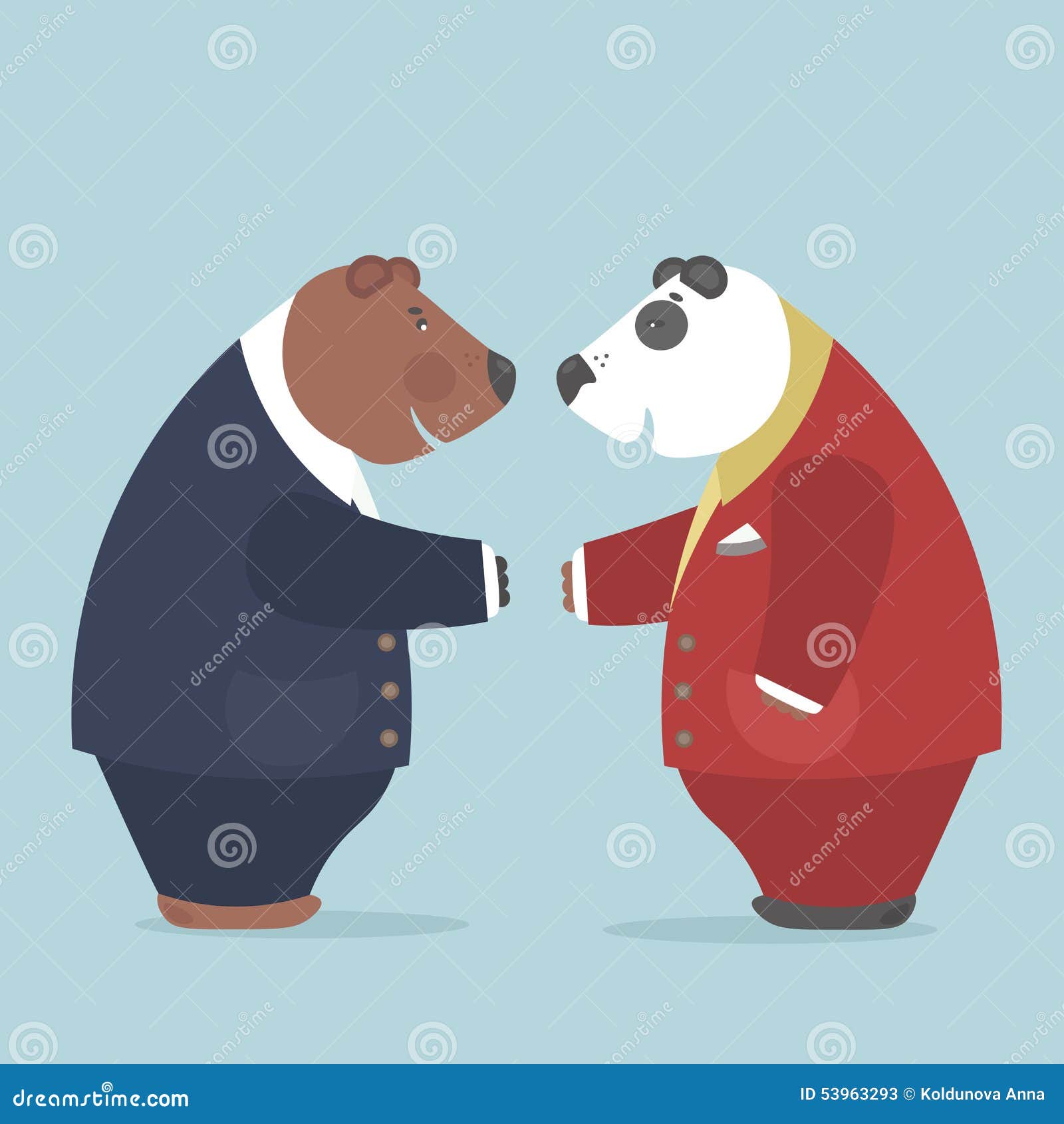 Representatives of the Two Nations Achieve Important Agreements Stock ...