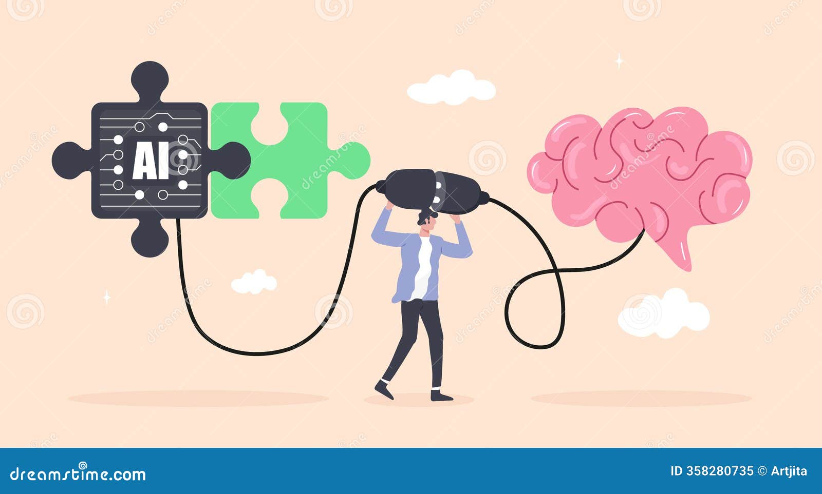 Representing AI Machine Learning and Neural Network Technology ...