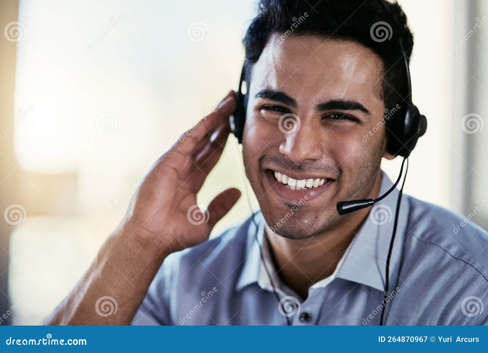 Representing Business with a Friendly and Helpful Service. Portrait of ...