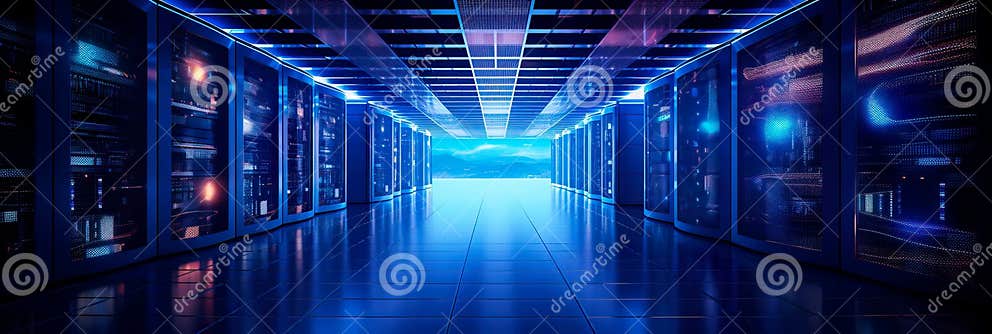 Representing the Data Centers that Power the Digital World, with Rows ...