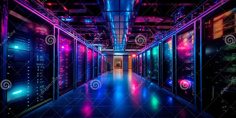 Representing the Data Centers that Power the Digital World, with Rows ...