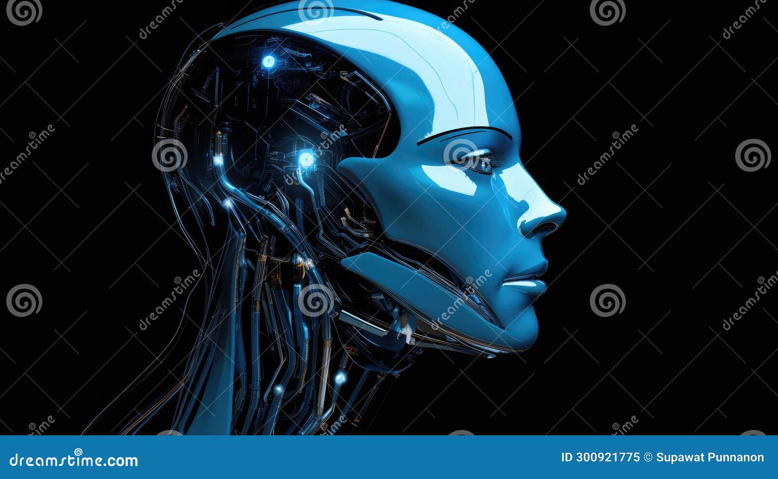 , Representing Futuristic Technology and Artificial Intelligence Stock ...