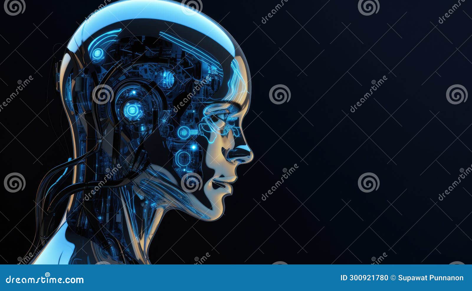 , Representing Futuristic Technology and Artificial Intelligence Stock ...
