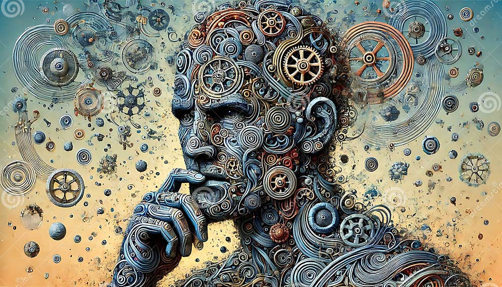 Representing Human Confusion with Layered and Chaotic Textures with ...