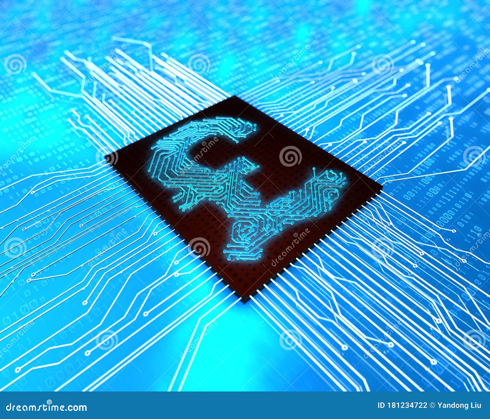 Electronic Financial Technology and Data Transmission, Circuit Board ...