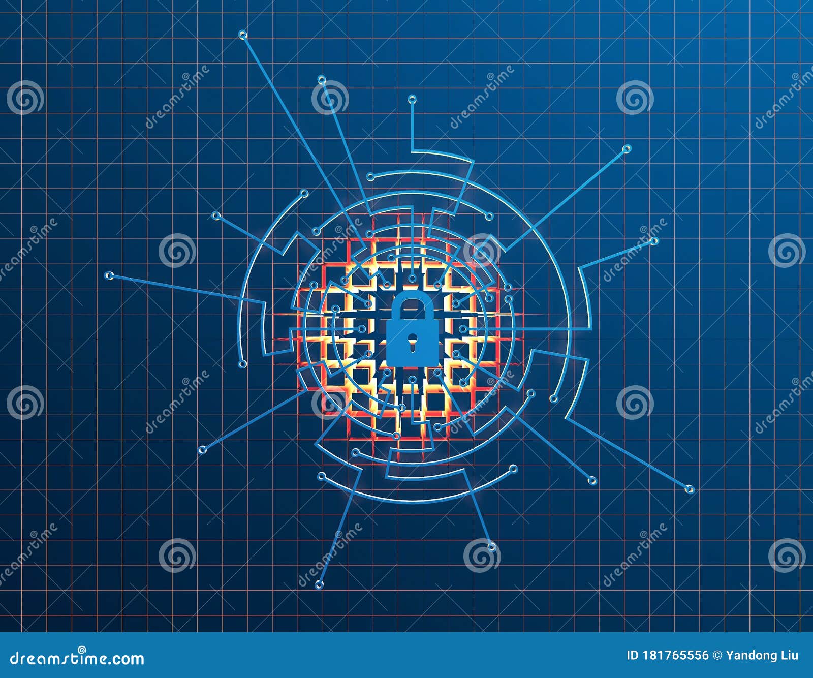 Electronic Financial Technology and Data, Locks and Circuit Boards ...