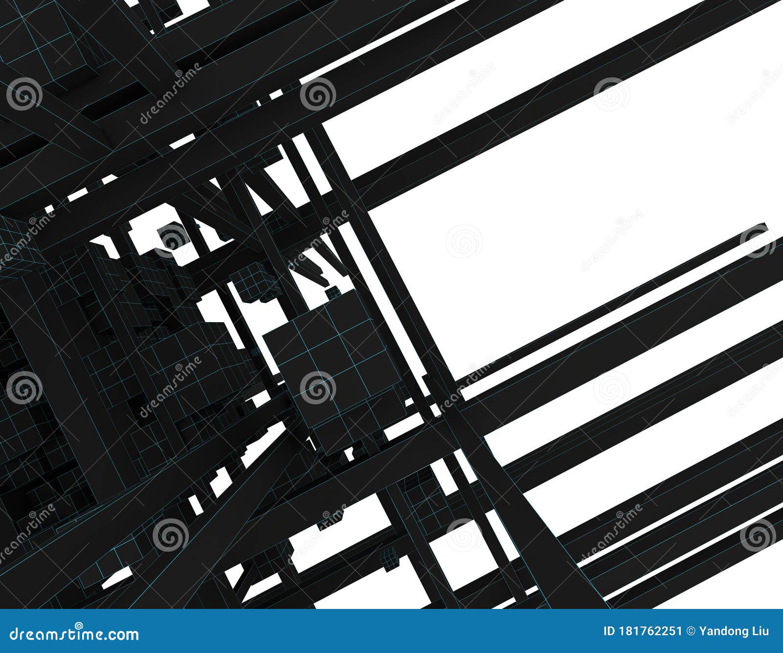 Cube Building Structure, Structure and Line, Data Technology Stock ...