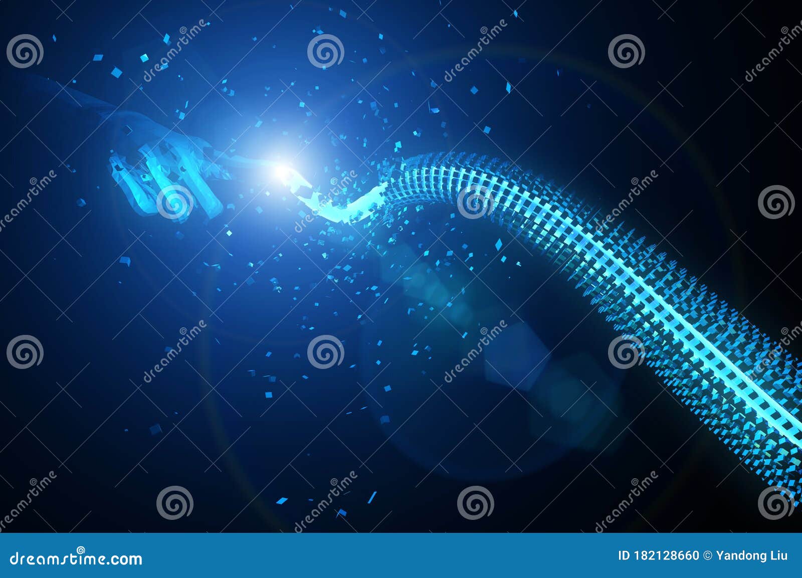 Artificial Intelligence Technology and Data Transmission, Human ...