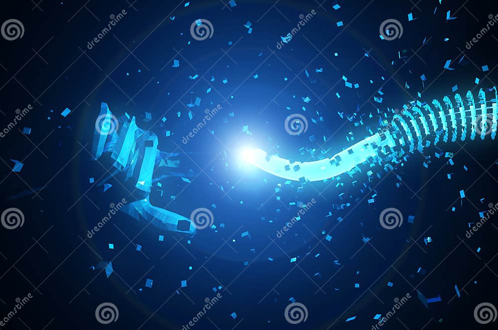 Artificial Intelligence Technology and Data Transmission, Human ...