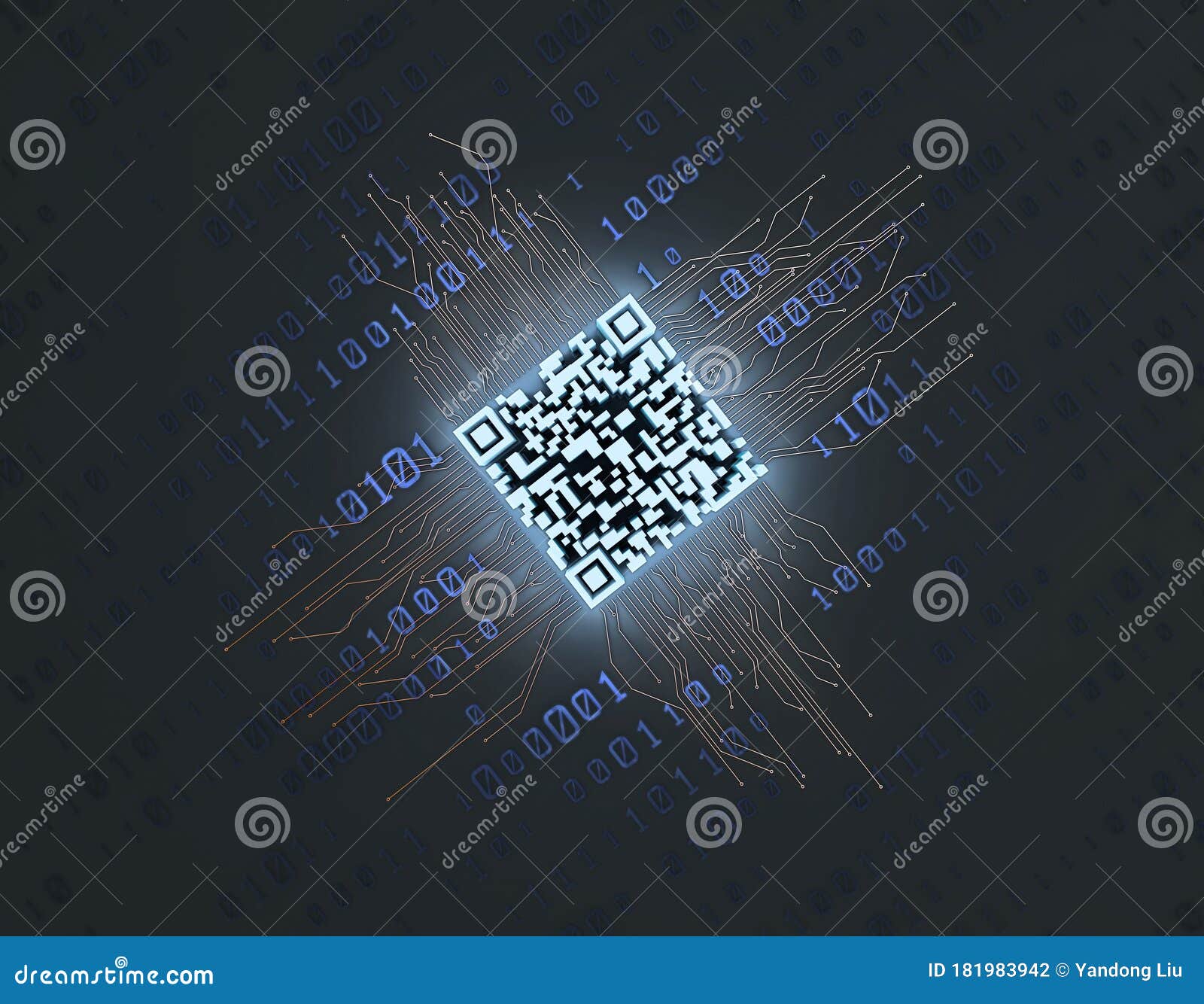 Two-dimensional Code Data Transmission and Circuit Information, Network ...