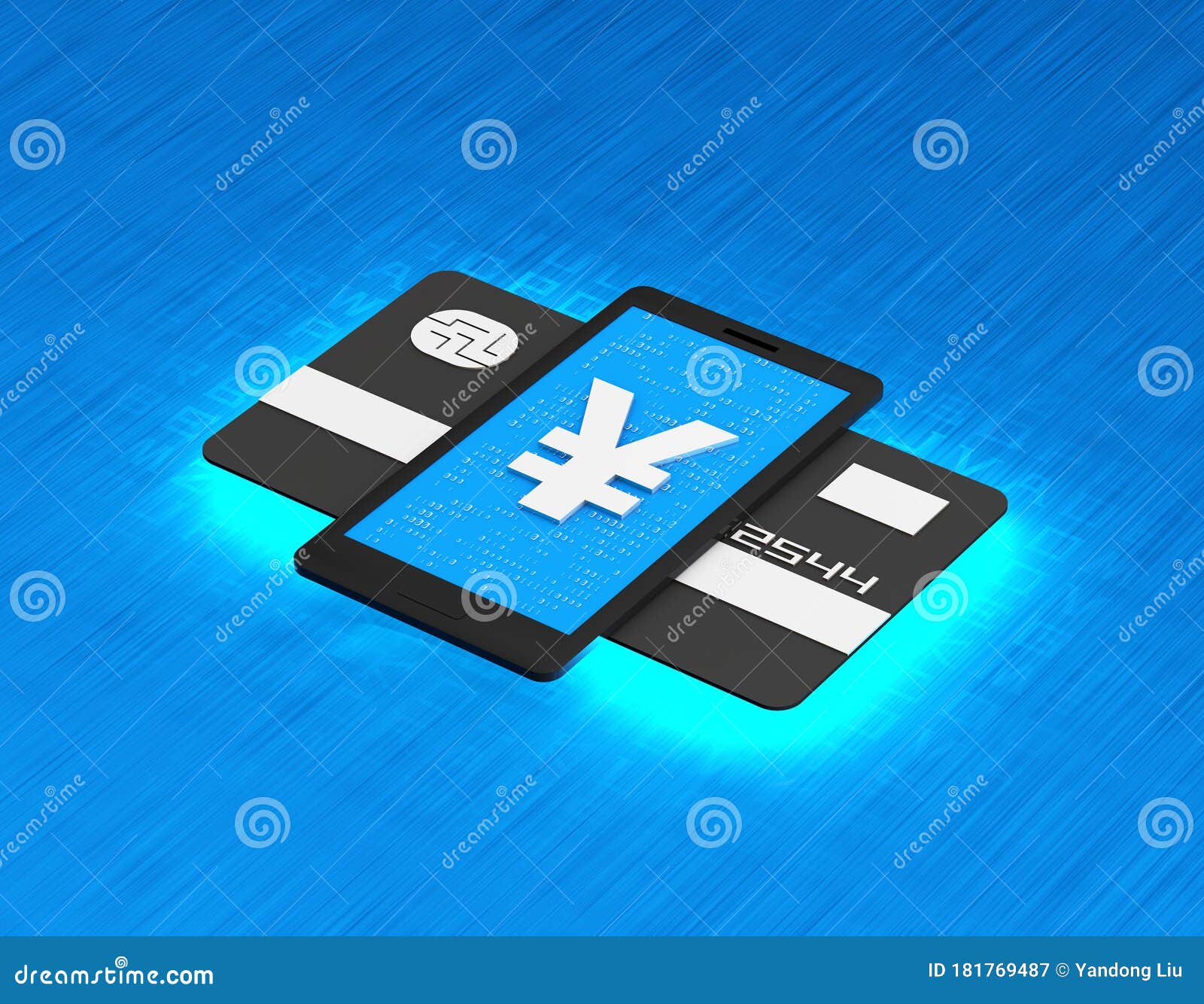 Mobile Phone and RMB Bank Card, Mobile Wireless Payment Technology and ...