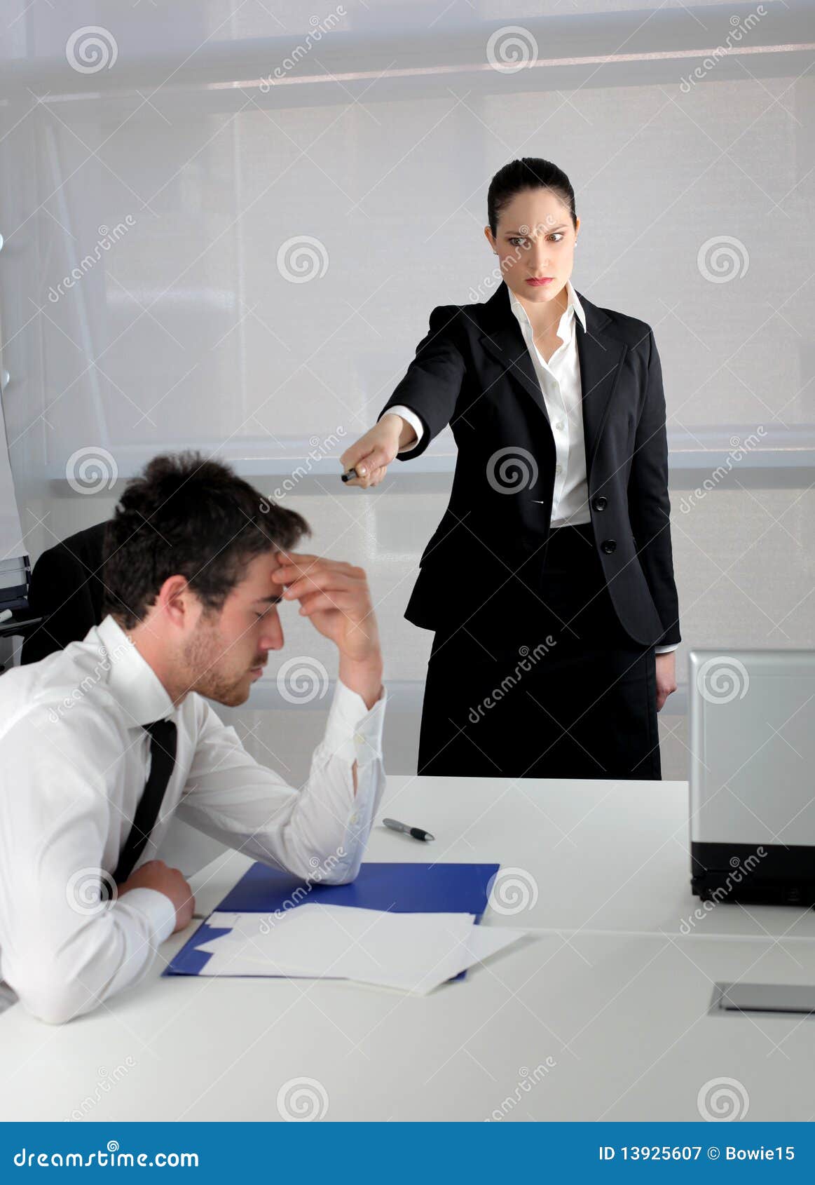 Reproach stock image. Image of anger, young, dismissal - 13925607