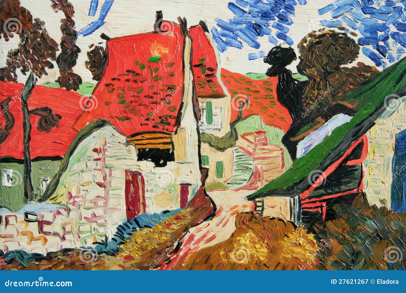 Reproduction artwork editorial photography. Illustration of painting ...