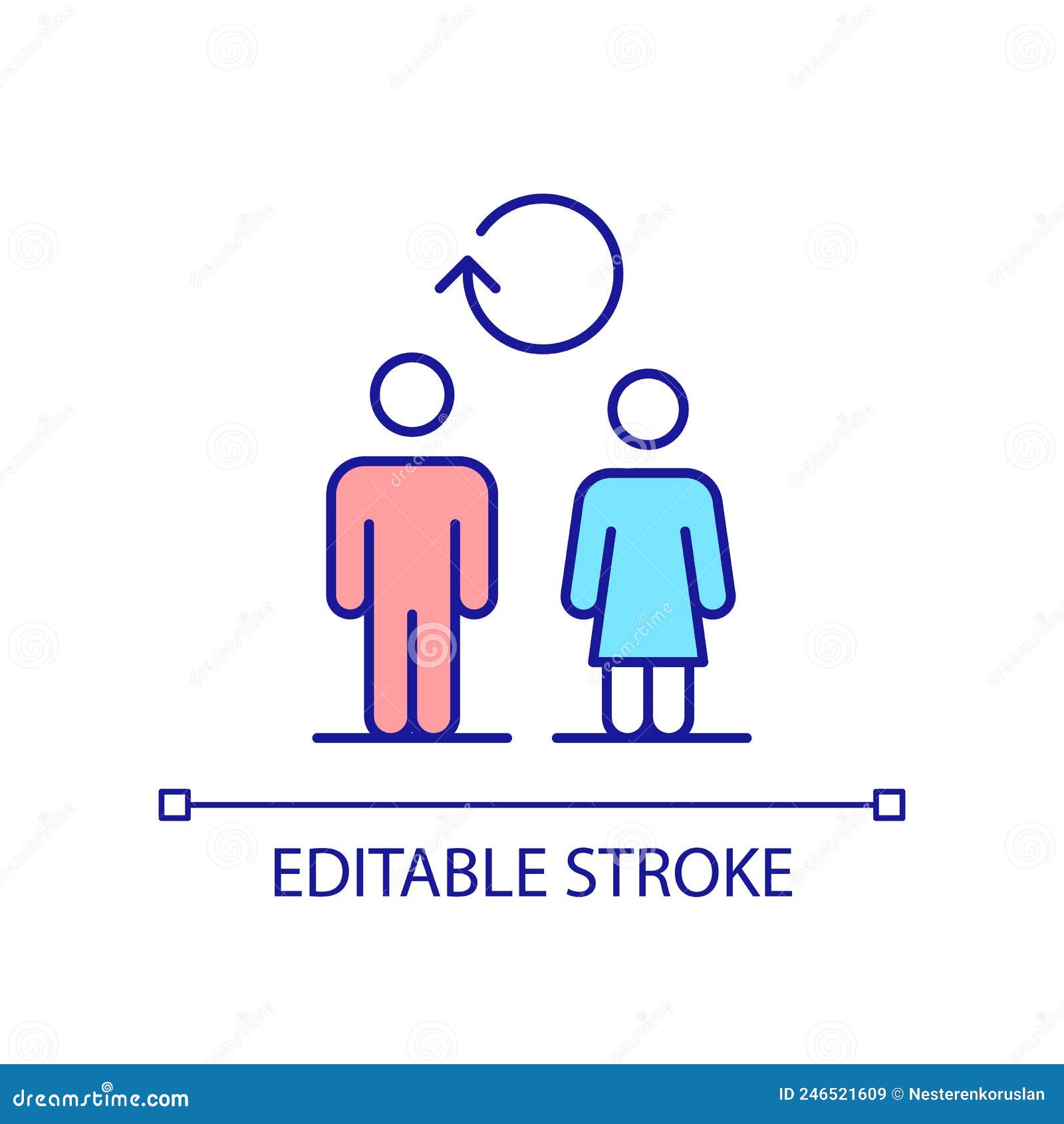 Reproduction RGB Color Icon Stock Vector - Illustration of inheritance ... Reproduction RGB Color Icon Stock Vector - Illustration of inheritance ...