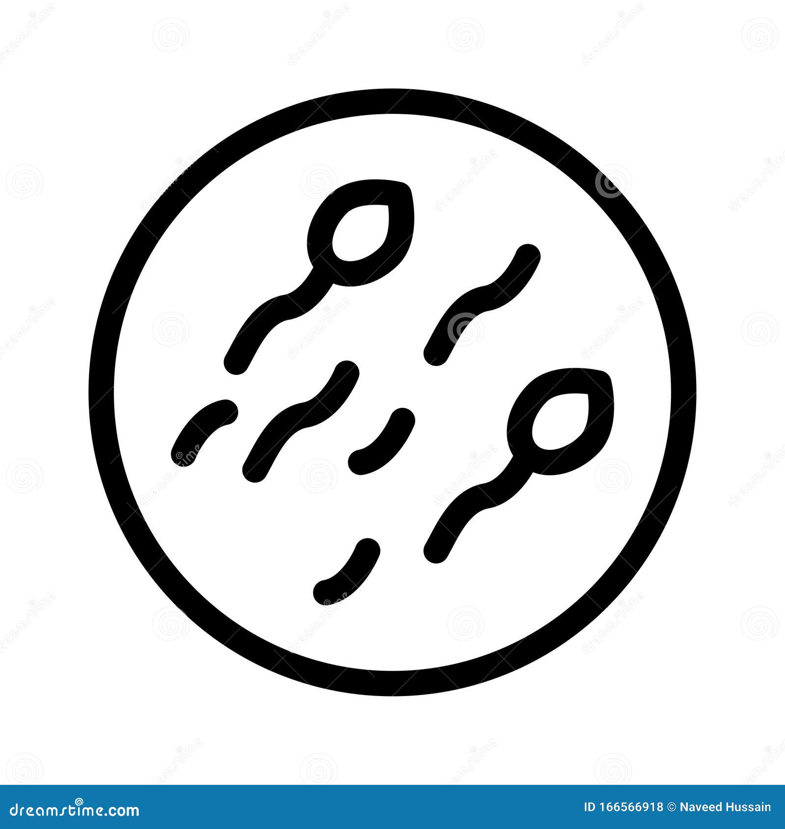 Reproduction Thin Line Icon Stock Illustration - Illustration of shape ...