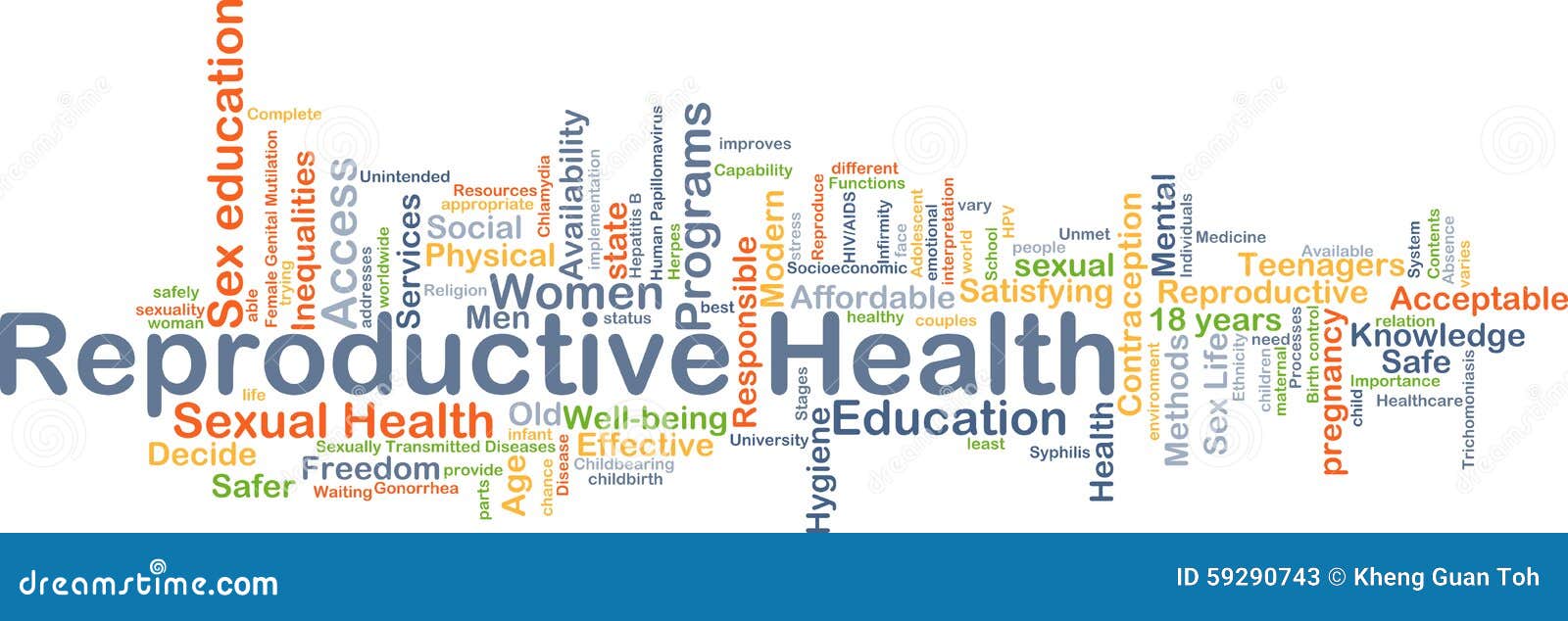 Reproductive Health Background Concept Stock Illustration ...