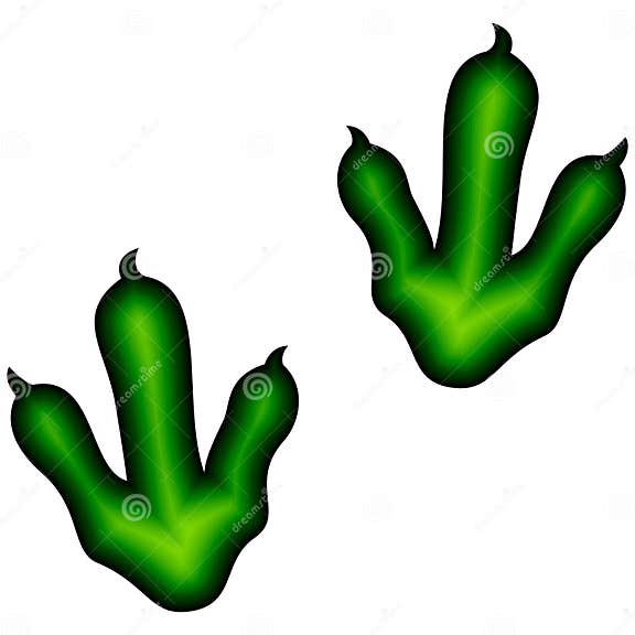 Reptile Paw stock vector. Illustration of gigantic, advertising - 65914643