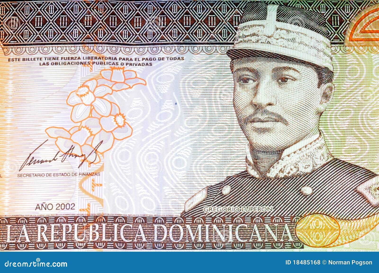 Republic of Dominican Money Stock Photo - Image of close, republic ...
