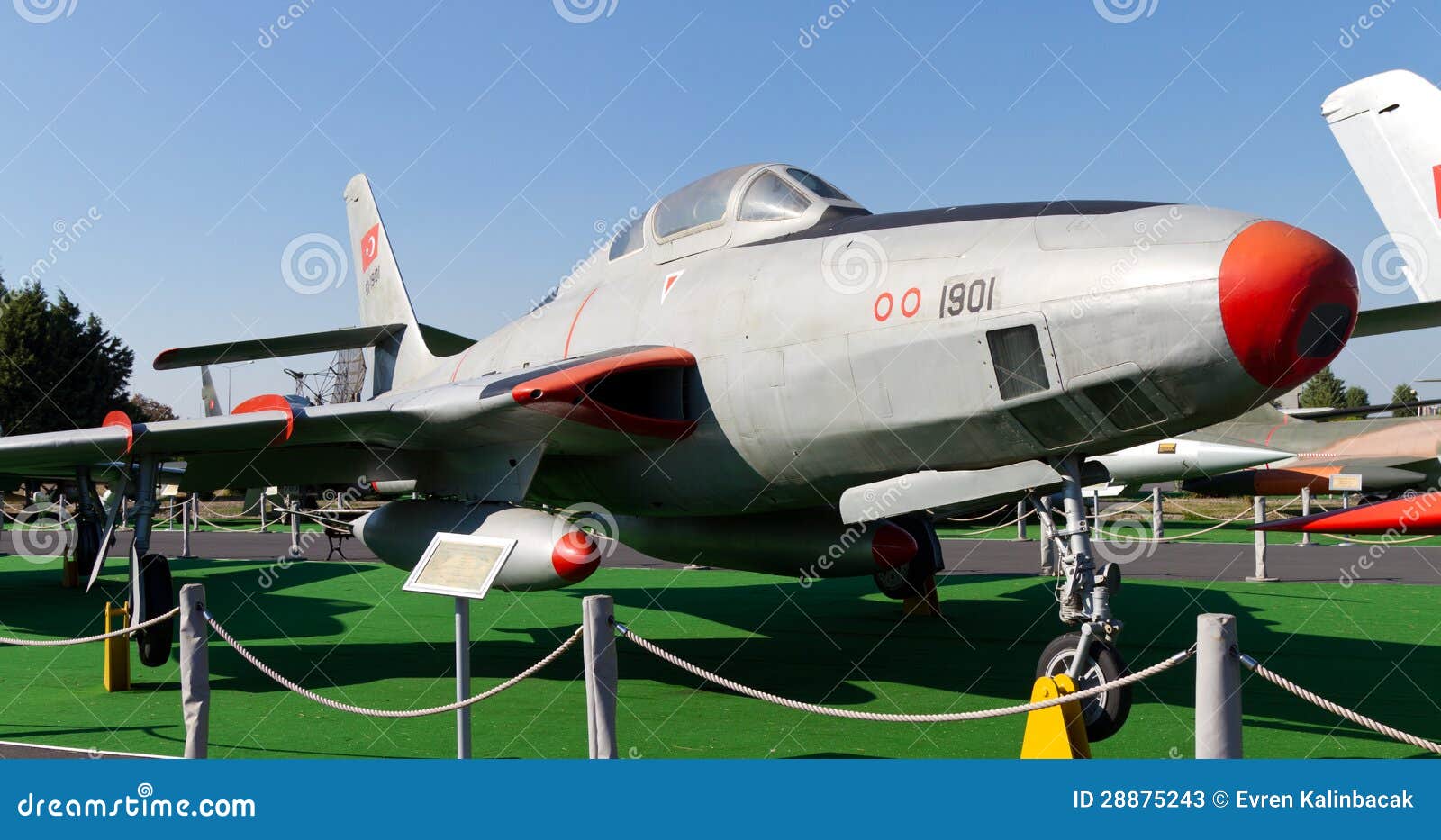 Republic F-84 Thunderjet Editorial Stock Photo - Image: 28875243