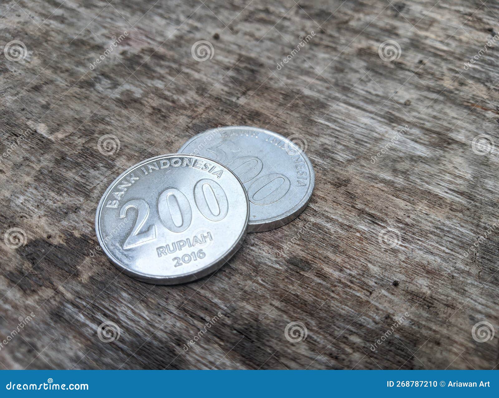Republic of Indonesia 200 Rupiah Coins, Coins from the Republic of ...