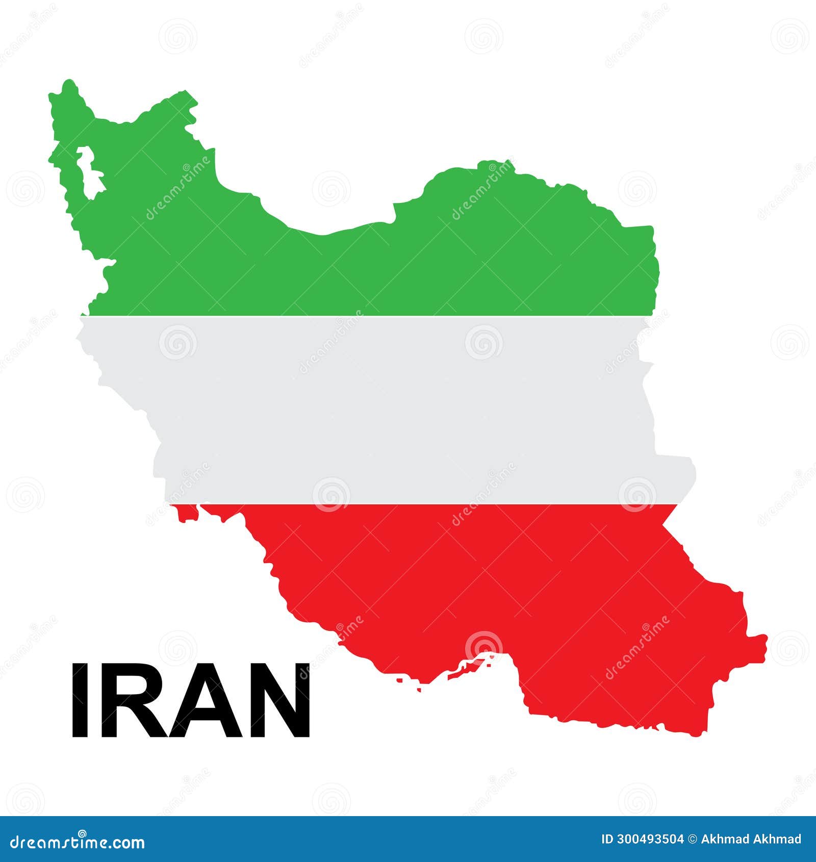 Republic of iran map editorial stock image. Illustration of country ...