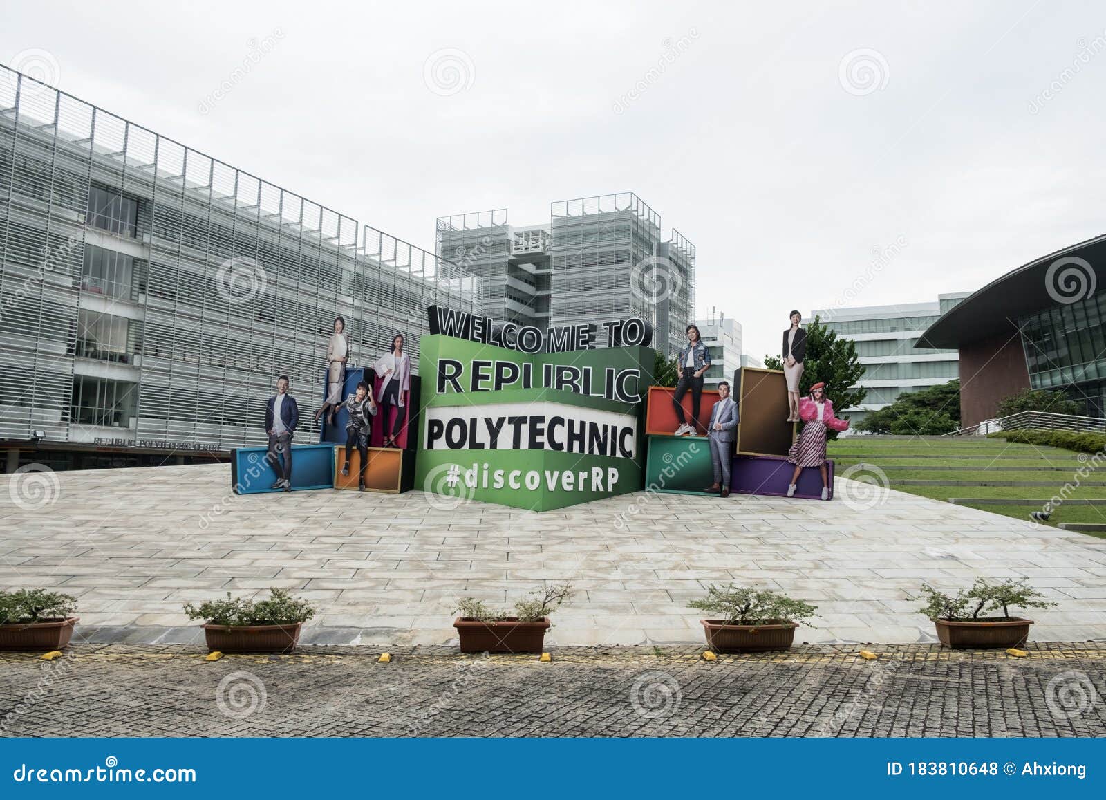 State of the Art of Republic Polytechnic School. Editorial Stock Photo - Image of asia, alma ...