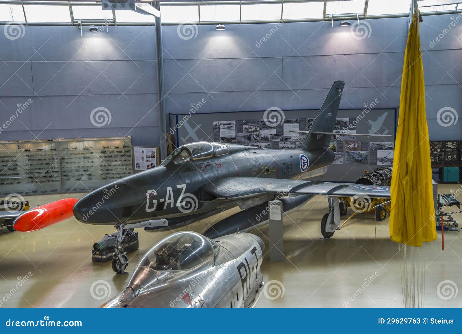 Republic Rf-84f Thunderflash Editorial Stock Photo - Image of nose ...