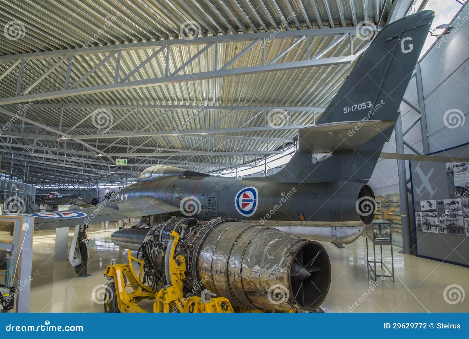 Republic Rf-84f Thunderflash Editorial Photography - Image of ...