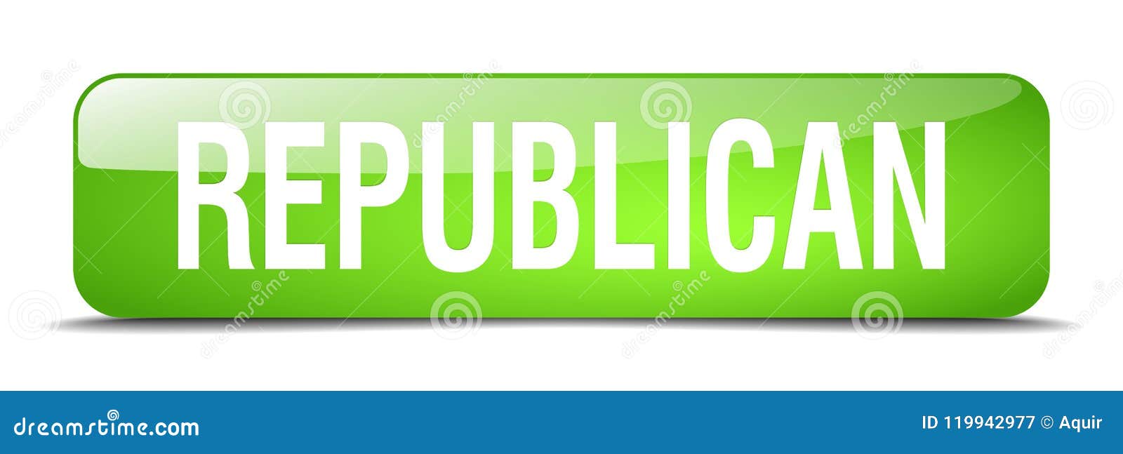 Republican button stock vector. Illustration of sign - 119942977