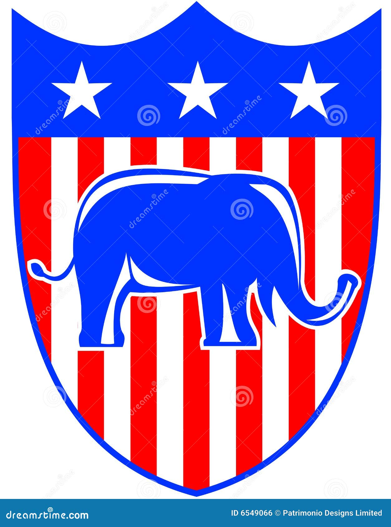 Republican crest editorial photo. Illustration of blue - 6549066