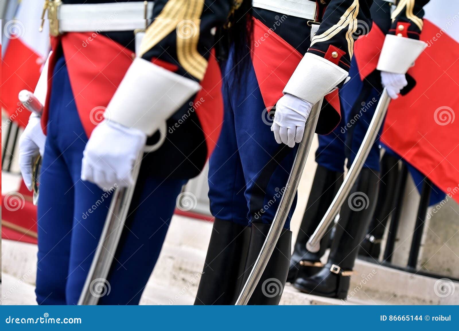 Republican Guards of honor stock photo. Image of heritage - 86665144