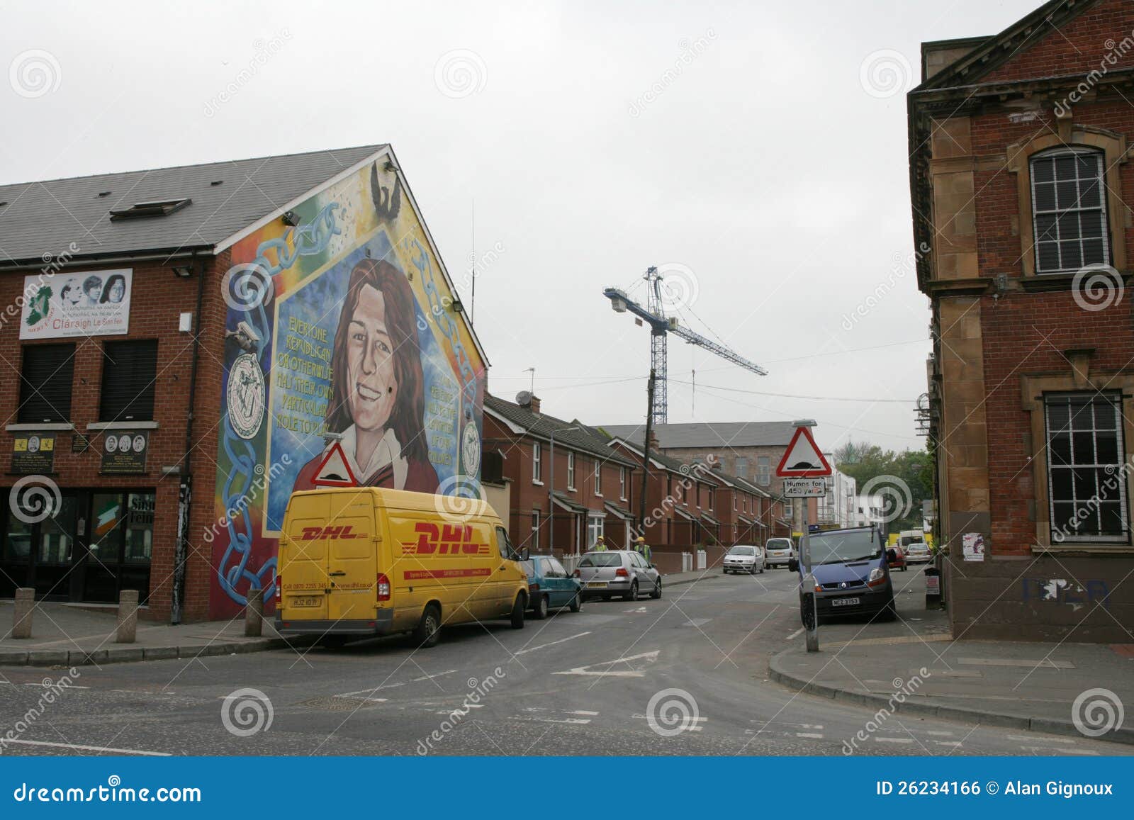 Republican Mural of Bobby Sands, Belfast. Editorial Photo - Image of ...