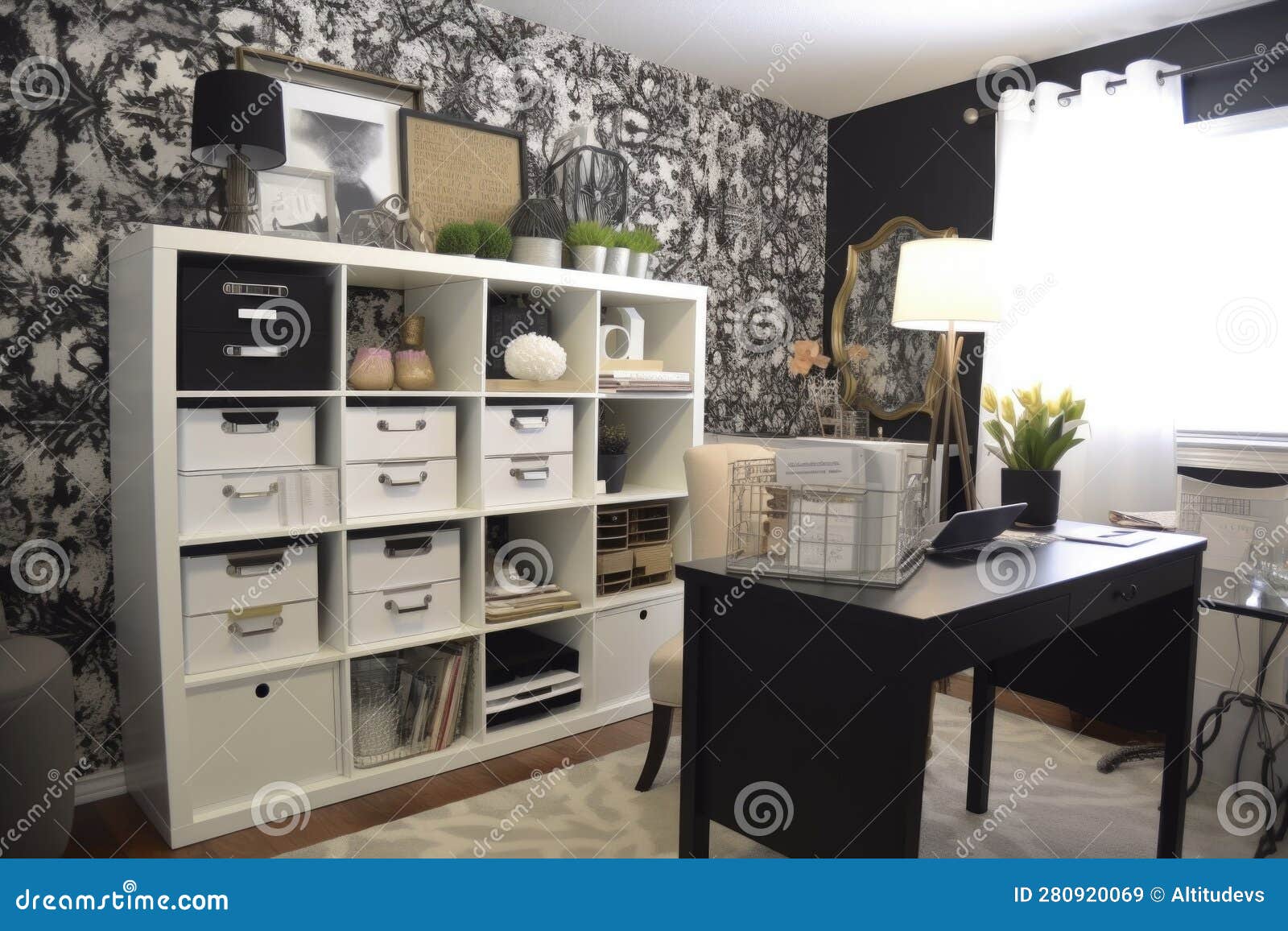 Repurposed Storage Unit, with Shelves and Bins Transformed into Chic ...