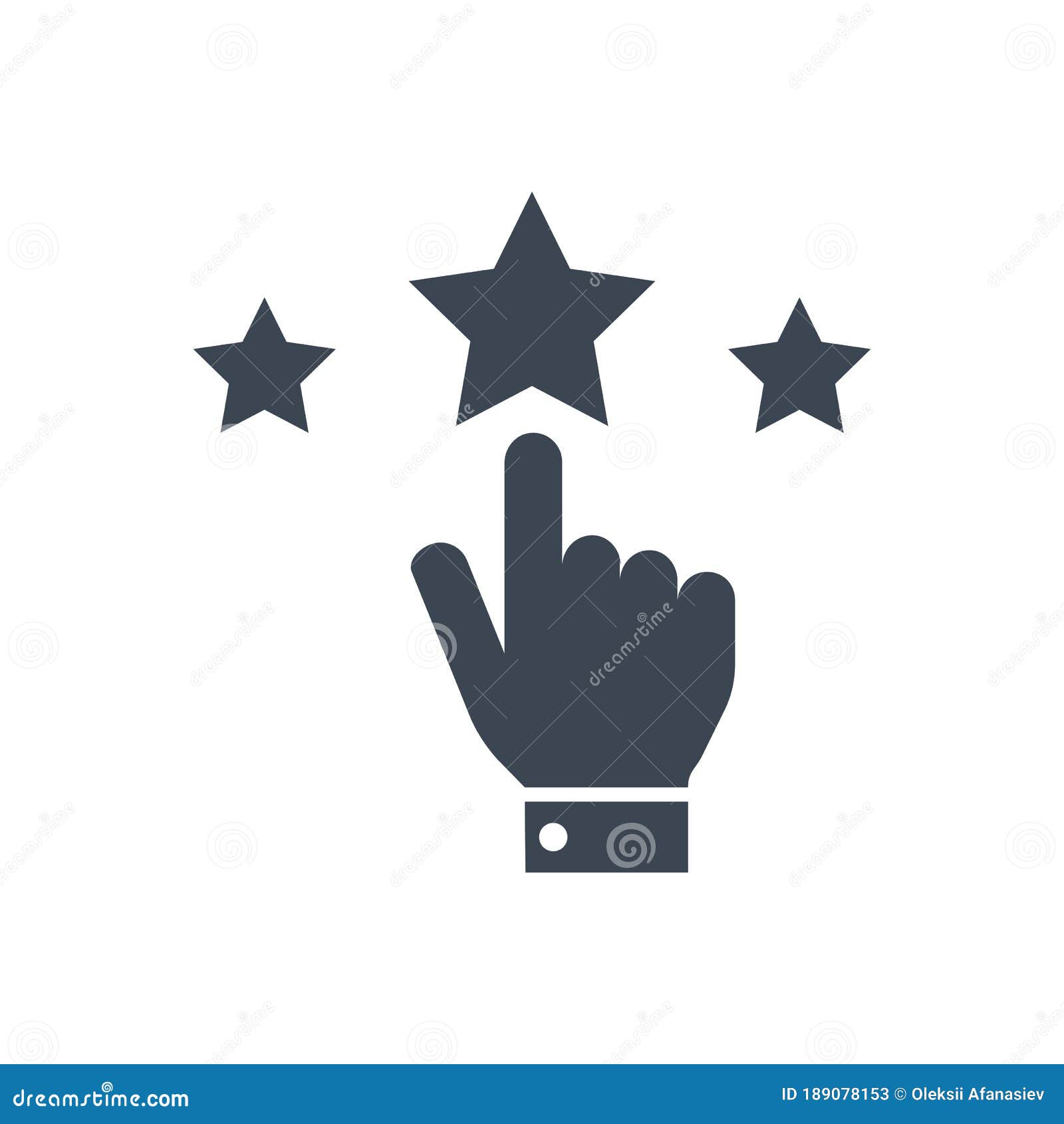 Reputation Vector Glyph Icon Stock Vector - Illustration of marketing ...